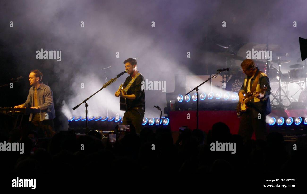 Los Angeles, California, USA 20th March 2025 Singer Marcus Mumford and ...