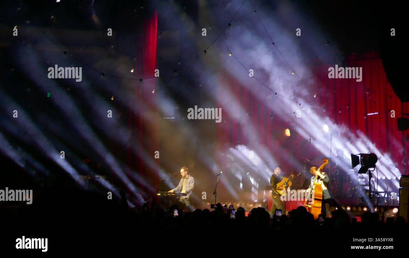 Los Angeles, California, USA 20th March 2025 Singer Marcus Mumford and ...