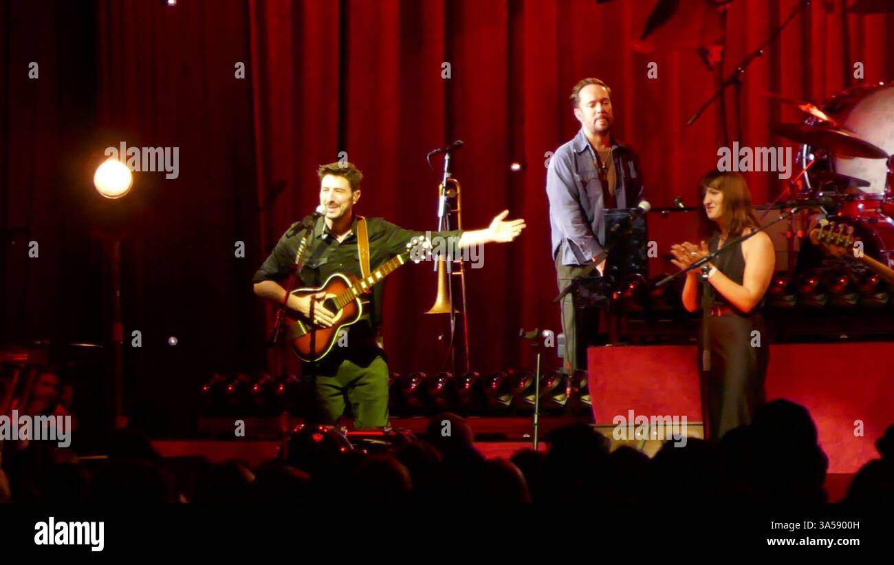 Los Angeles, California, USA 20th March 2025 Singer Marcus Mumford and ...