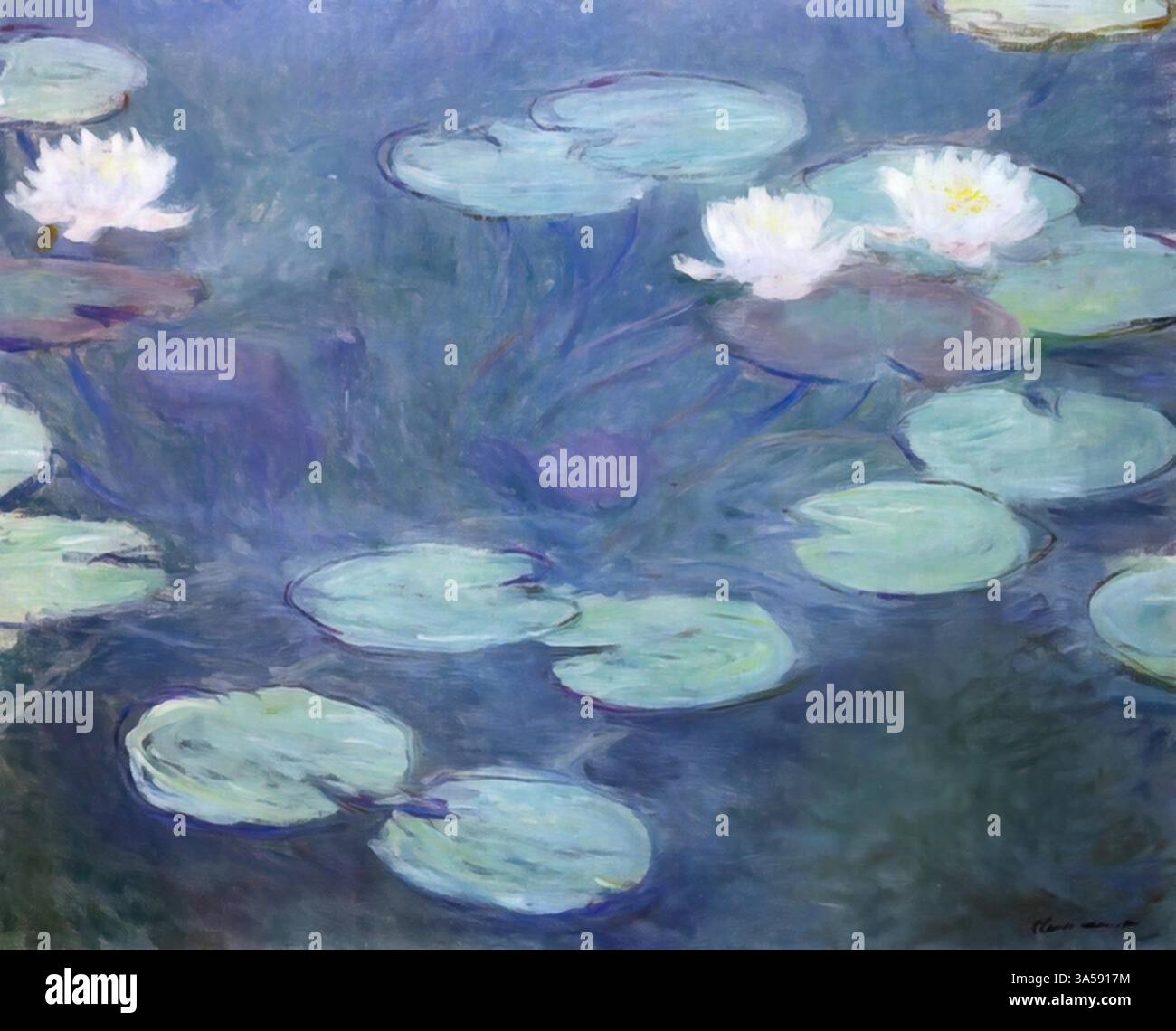 Iconic monet artwork Stock Vector Images - Alamy