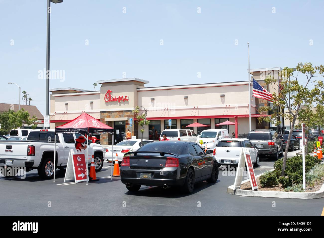 Los Angeles, California, United States - 07-30-2019: Chick-Fil-A has ...