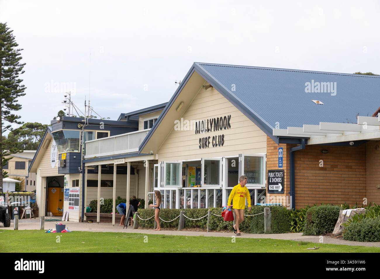 Mollymook surf life saving club Stock Photo - Alamy