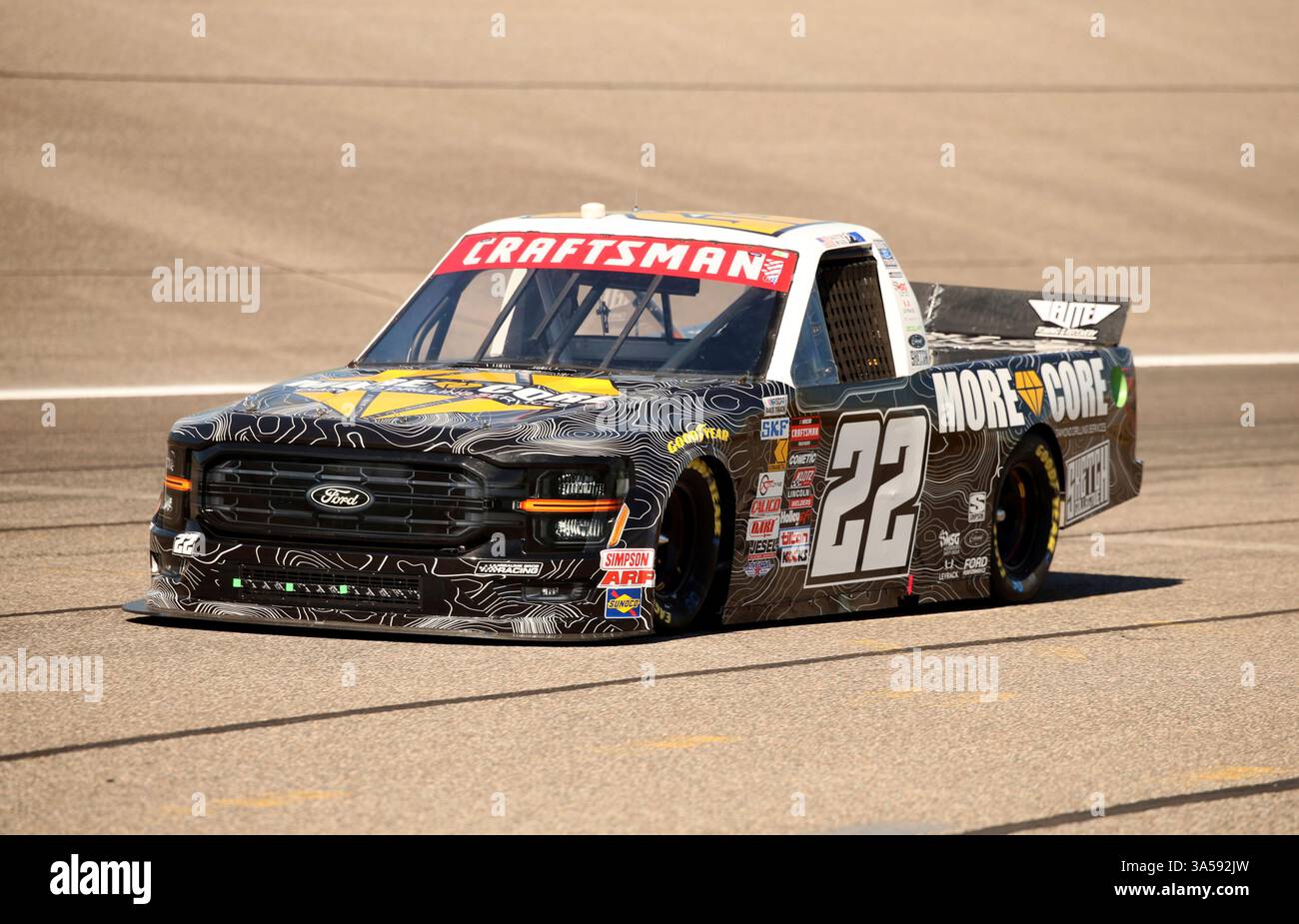 HOMESTEAD, FL - MARCH 21: Josh Reaume (#22 Reaume Brothers Racing Ford ...