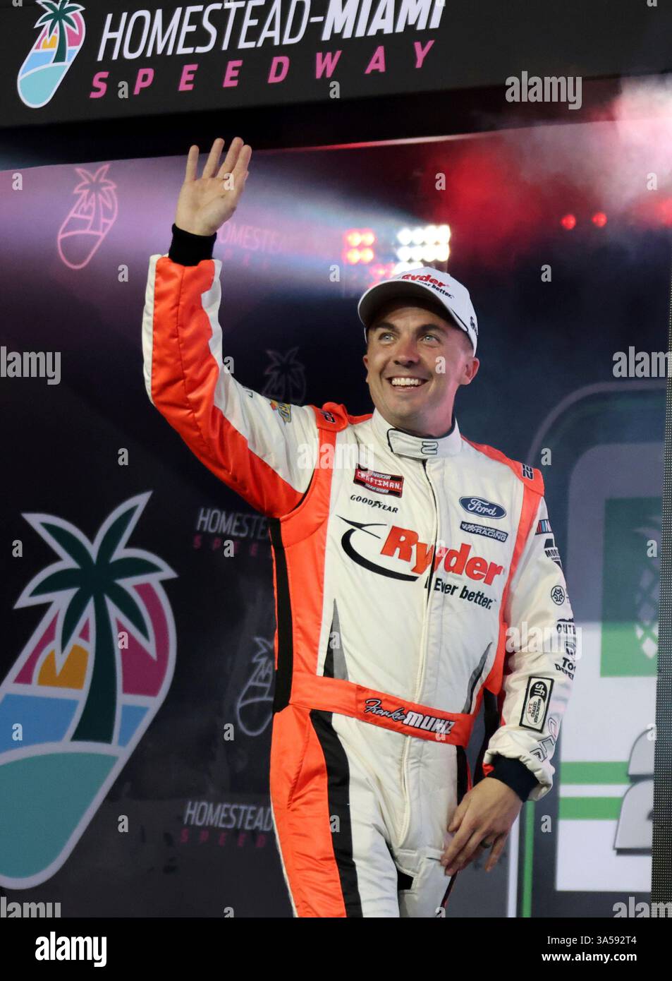 HOMESTEAD, FL - MARCH 21: Frankie Muniz (#33 Reaume Brothers Racing ...