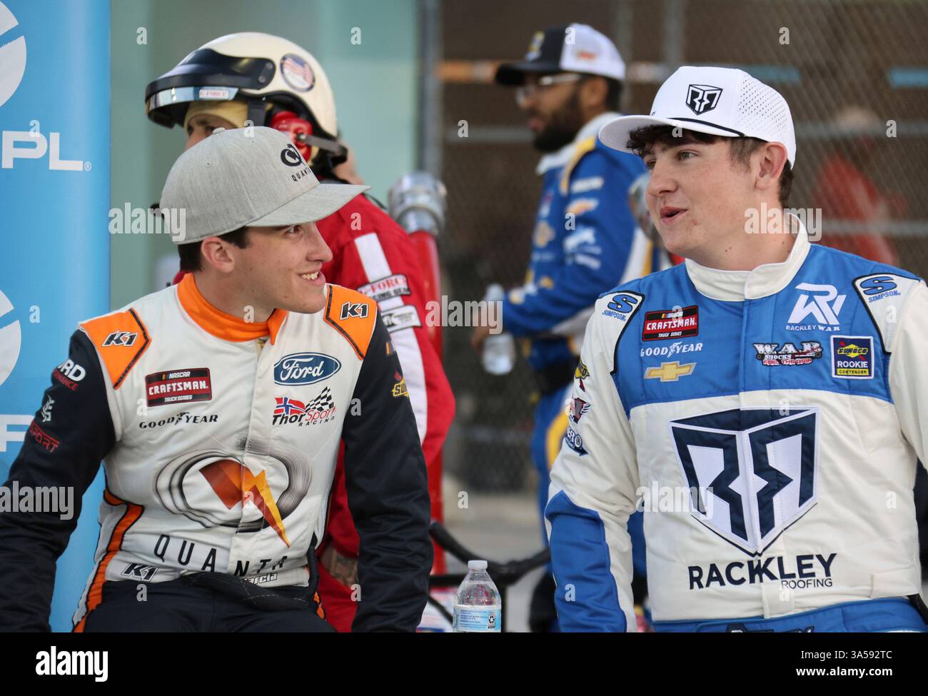 HOMESTEAD, FL - MARCH 21: Jake Garcia (#13 ThorSport Racing Quanta ...