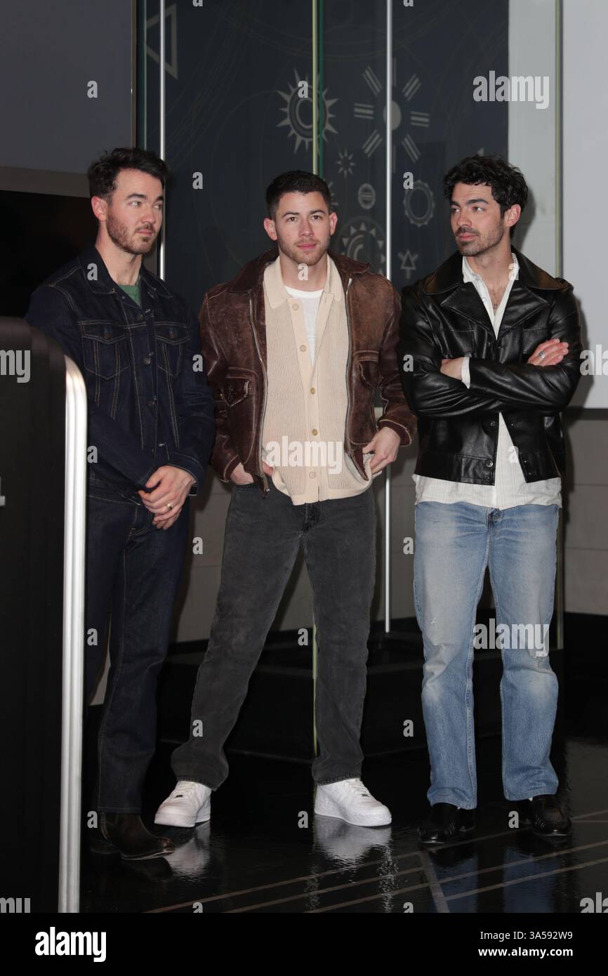 Ny, USA. 21st Mar, 2025. NEW YORK, NEW YORK - MARCH 21, 2025: Joe Jonas ...