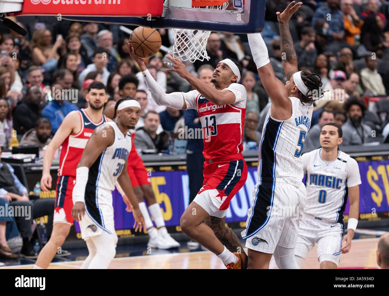 WASHINGTON, DC - MARCH 21: Orlando Magic forward Paolo Banchero (5 ...