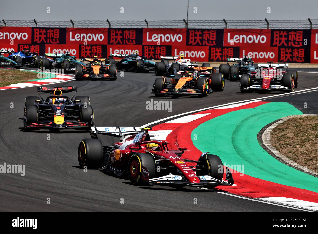 Shanghai, China. 22nd Mar, 2025. Lewis Hamilton (GBR) Ferrari SF-25 ...