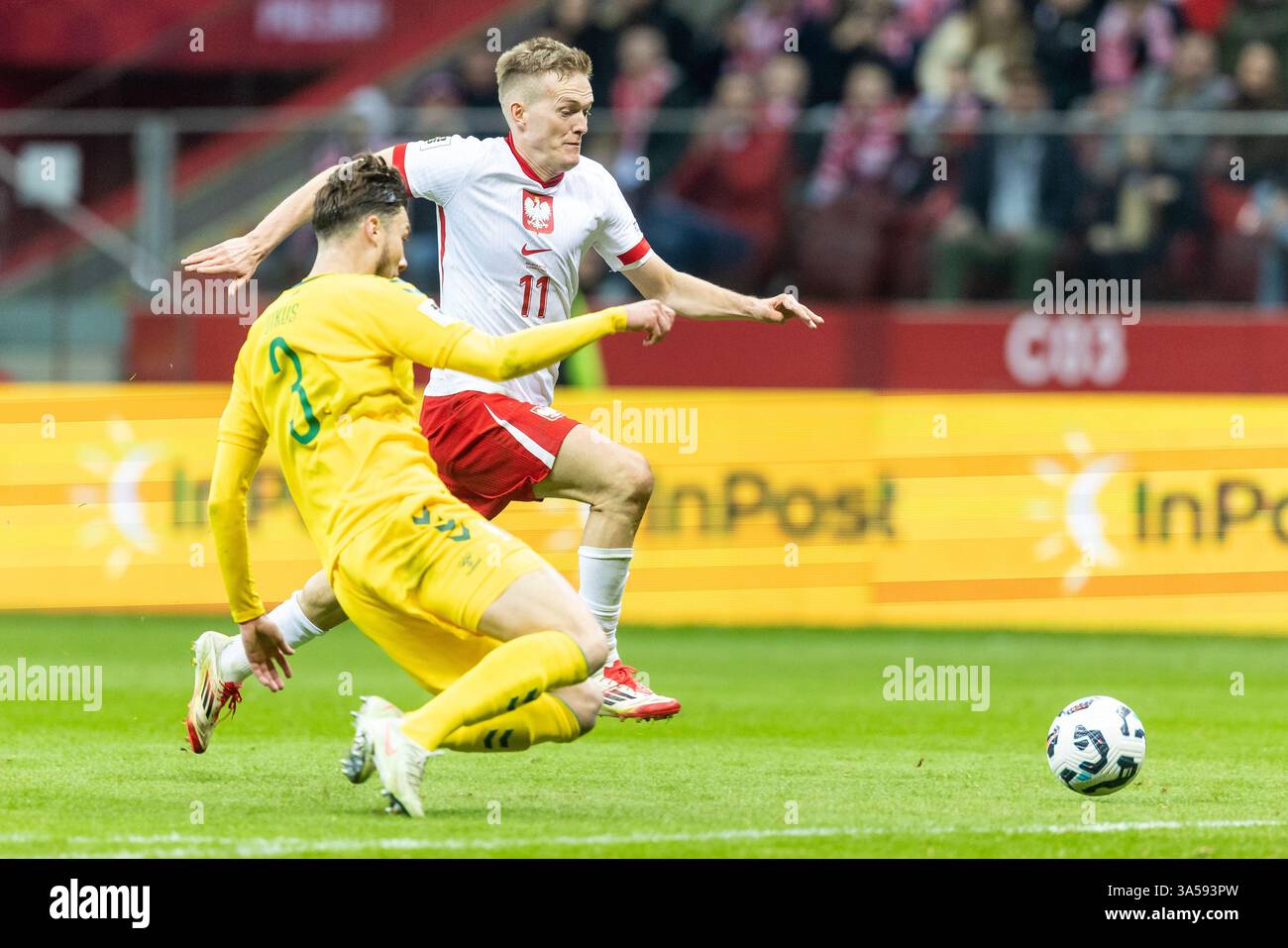 Stadion Narodowy, Warsaw, Poland. 21st Mar, 2025. FIFA World Cup ...