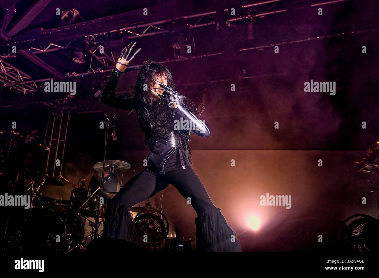 Liverpool, UK. 21st Mar, 2025. Swedish singer, Lorine Zineb Nora ...