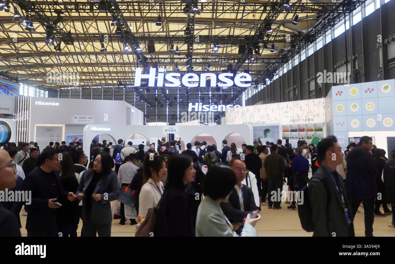 Shanghai, China. 20th Mar, 2025. SHANGHAI, CHINA - MARCH 20, 2025 ...