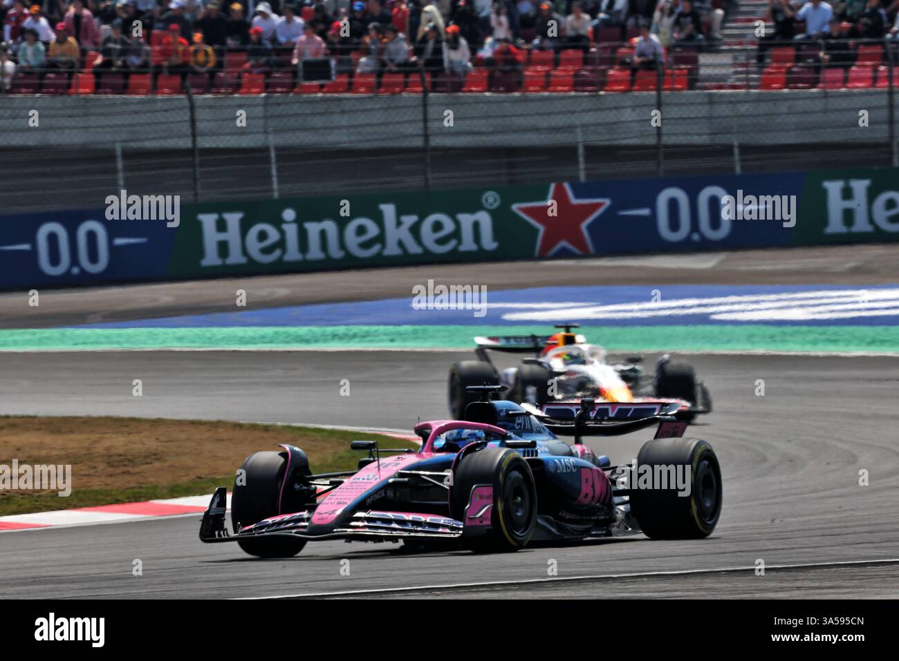 Shanghai, China. 22nd Mar, 2025. Pierre Gasly (FRA) Alpine F1 Team A525 ...