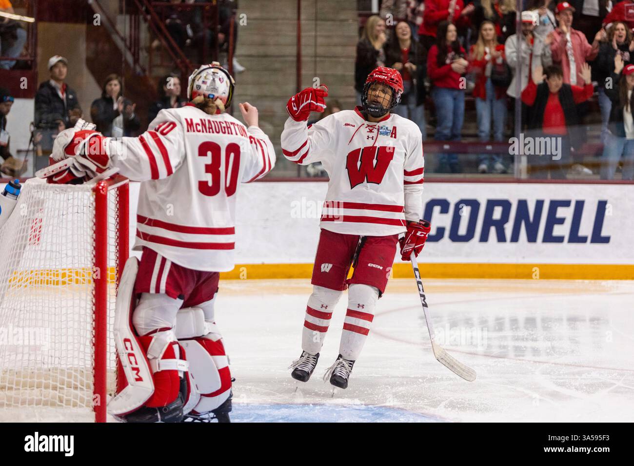 March 21, 2025, Shoreview, Minnesota, USA: University of Wisconsin ...