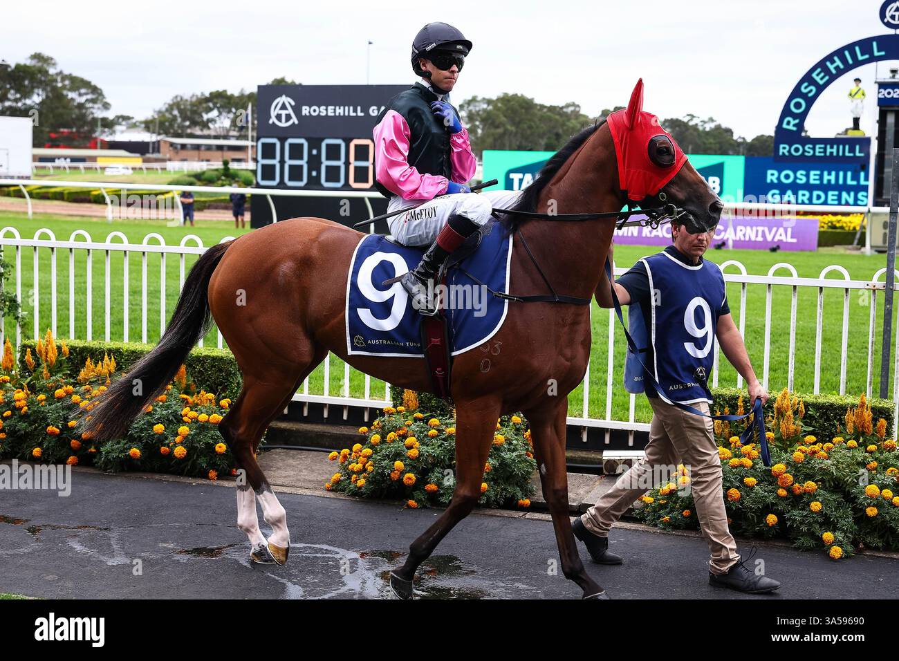 22nd March 2025; Rosehill Gardens Racecourse, Rosehill, Sydney ...
