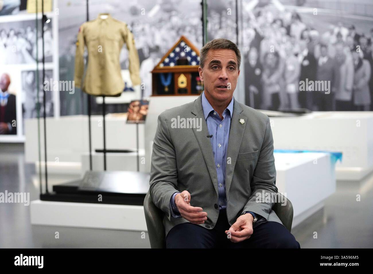 Chris Cassidy, chief executive officer of the National Medal of Honor ...