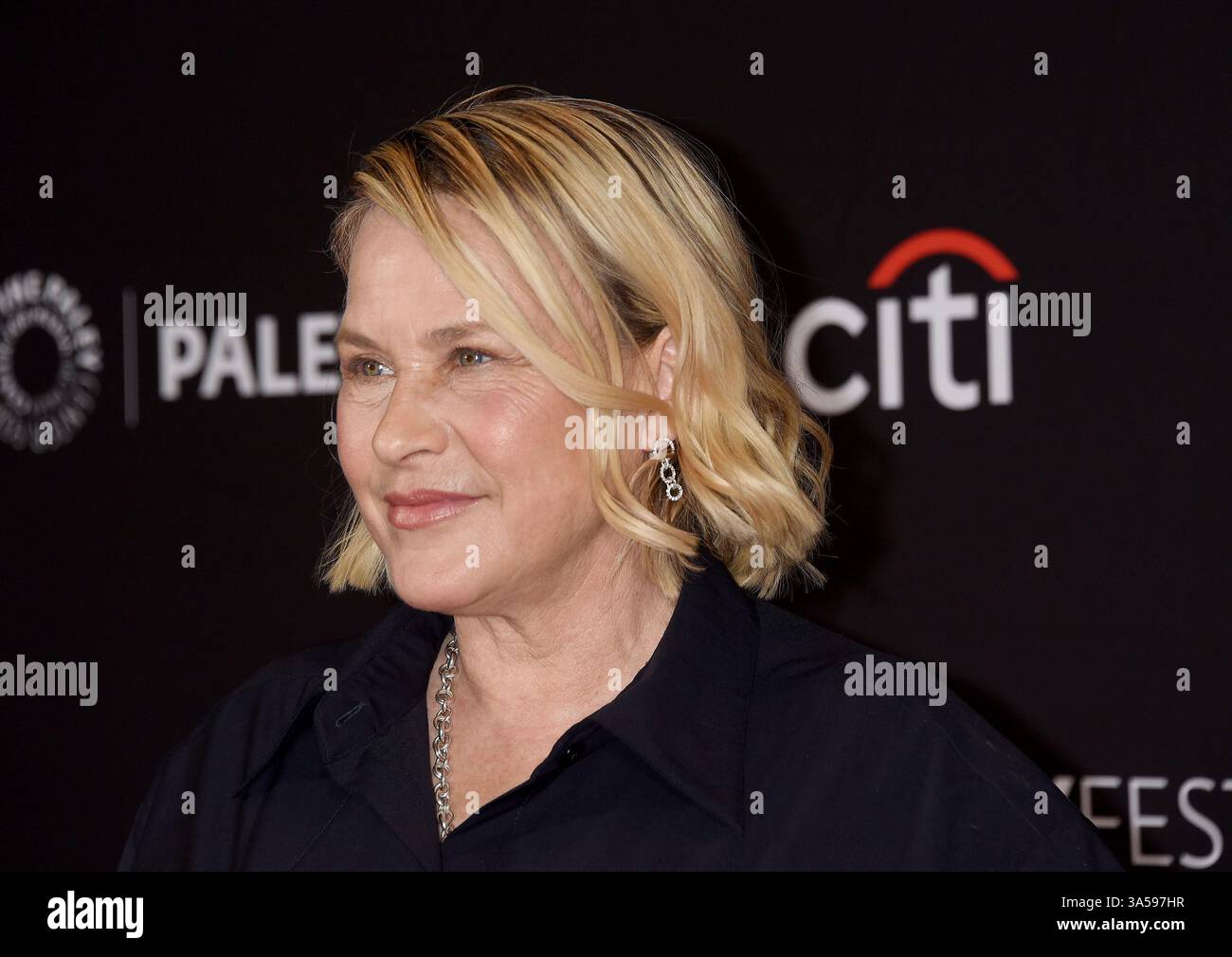Patricia Arquette arriving to the 2025 PaleyFest LA - “Severance” held ...