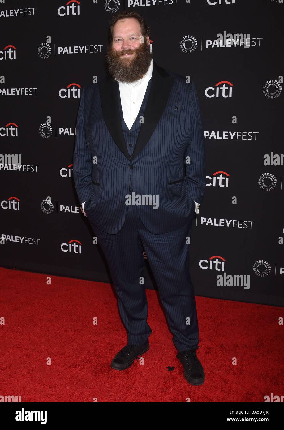 Hollywood, USA. 21st Mar, 2025. Olafur Darri Olafsson arriving to the ...
