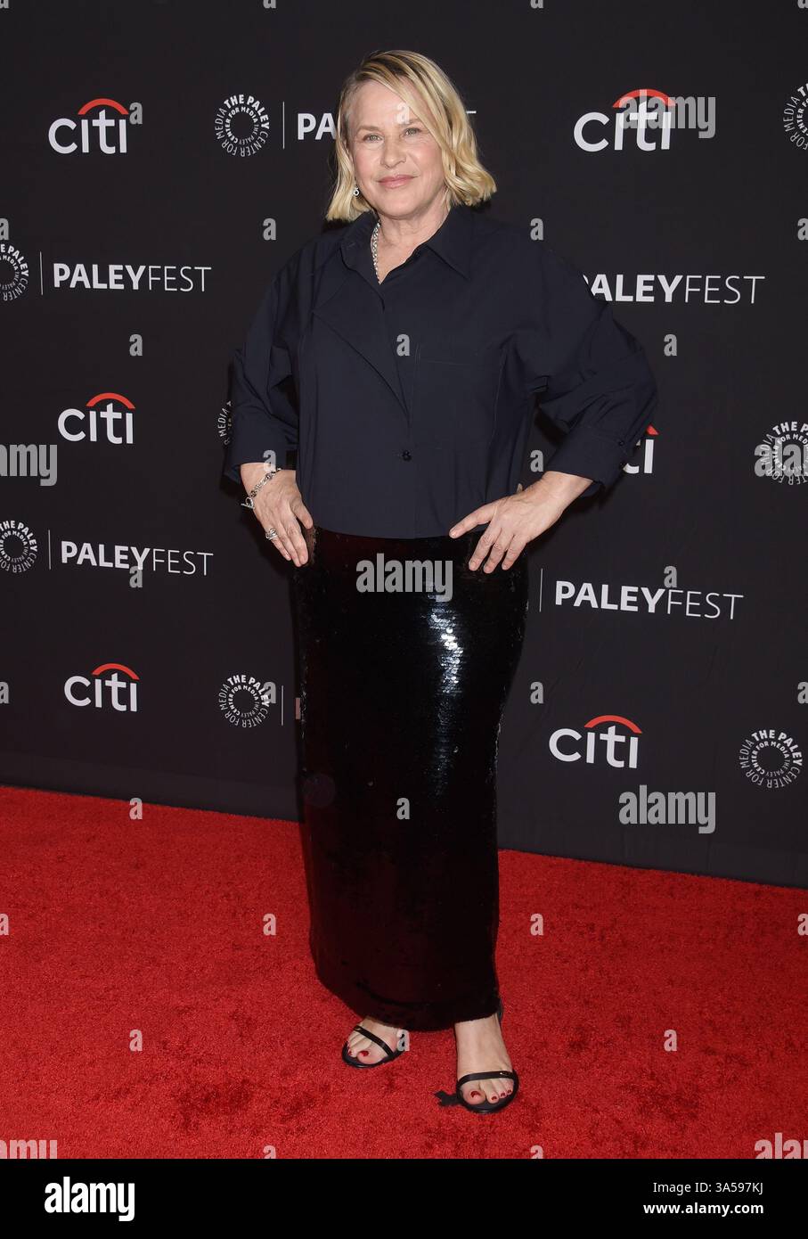 Hollywood, USA. 21st Mar, 2025. Patricia Arquette arriving to the 2025 ...