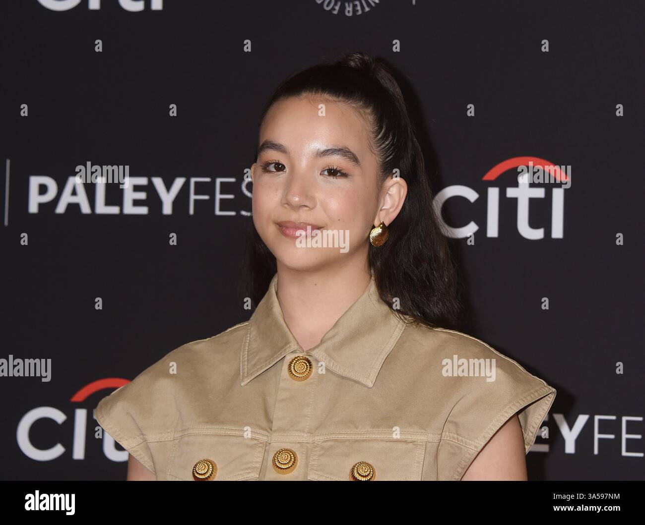 Hollywood, USA. 21st Mar, 2025. Sarah Bock arriving to the 2025 ...