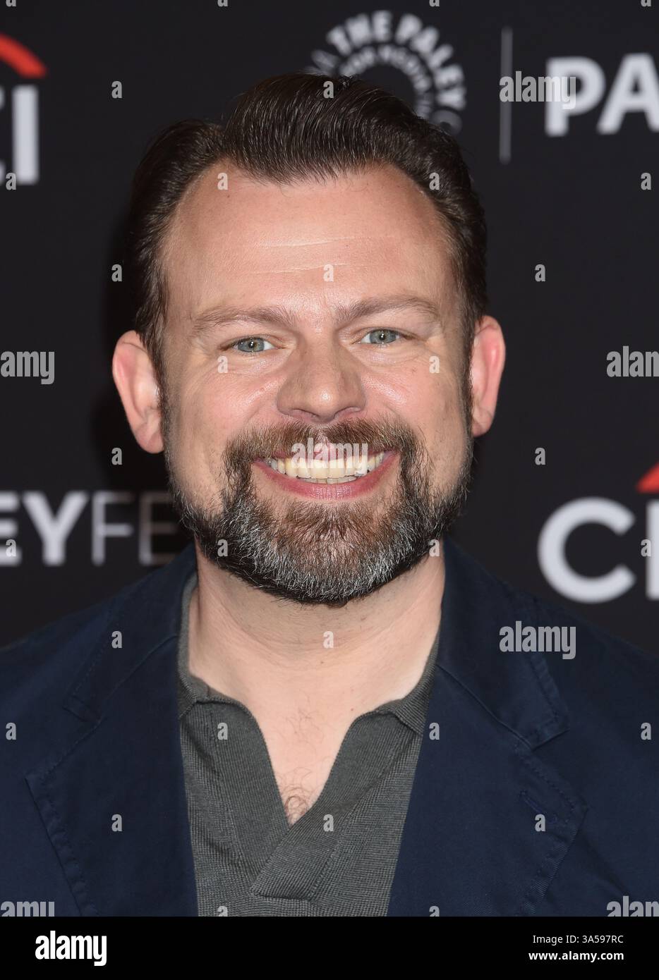 Hollywood, USA. 21st Mar, 2025. Dan Erickson arriving to the 2025 PaleyFest LA - “Severance ...