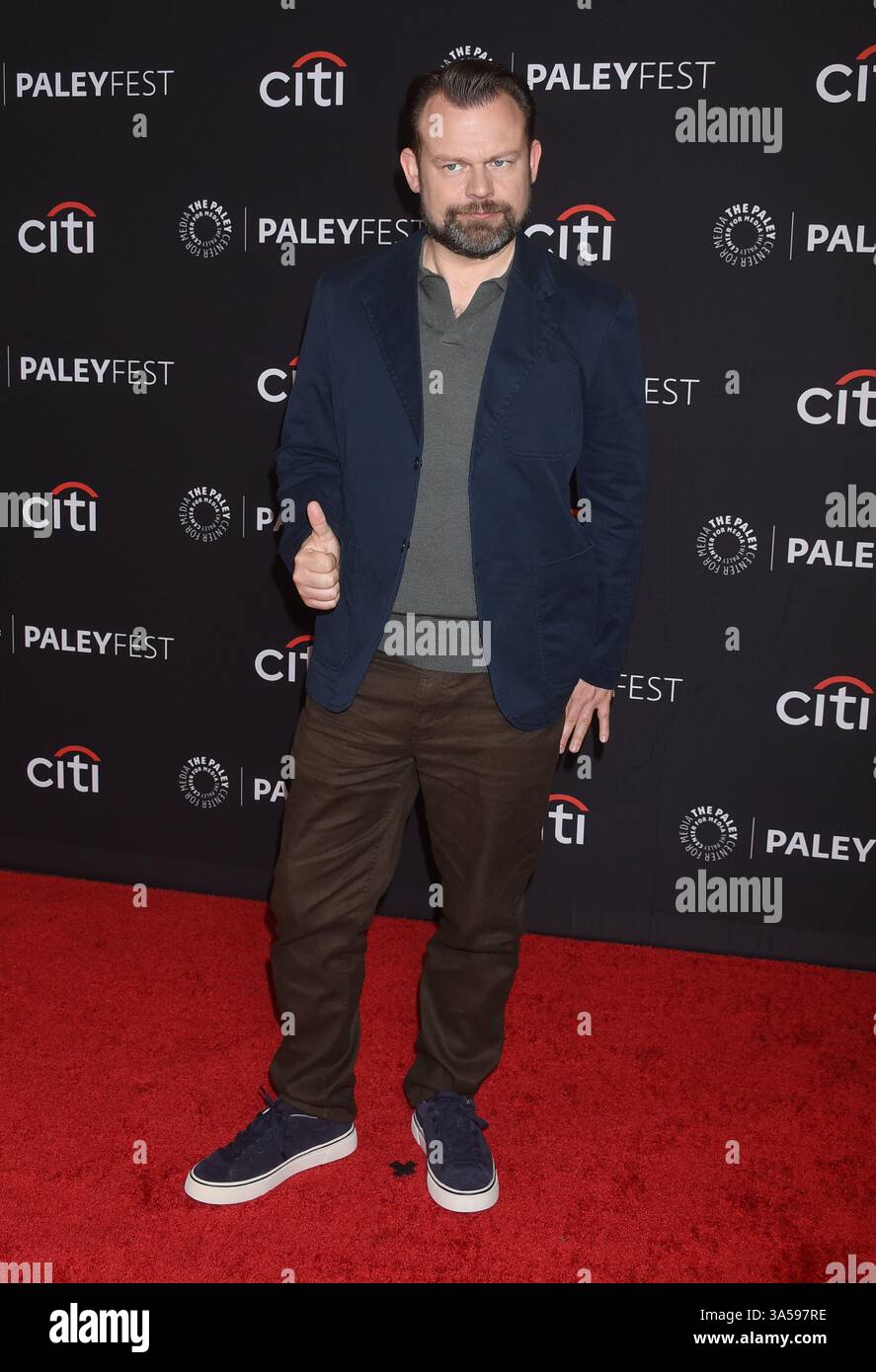 Hollywood, USA. 21st Mar, 2025. Dan Erickson arriving to the 2025 ...