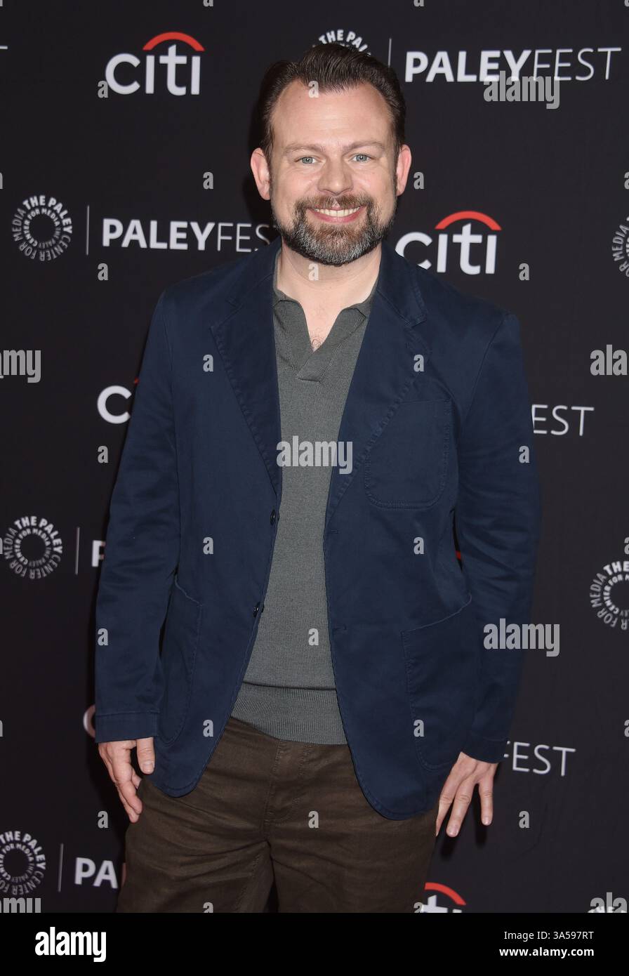 Hollywood, USA. 21st Mar, 2025. Dan Erickson arriving to the 2025 ...