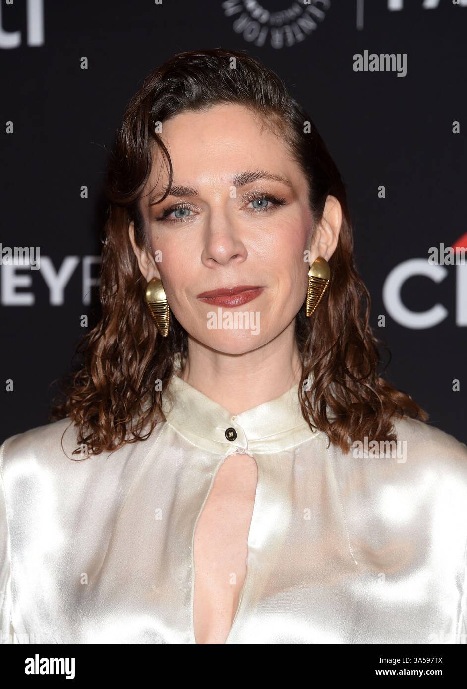 Hollywood, USA. 21st Mar, 2025. Jen Tullock arriving to the 2025 ...