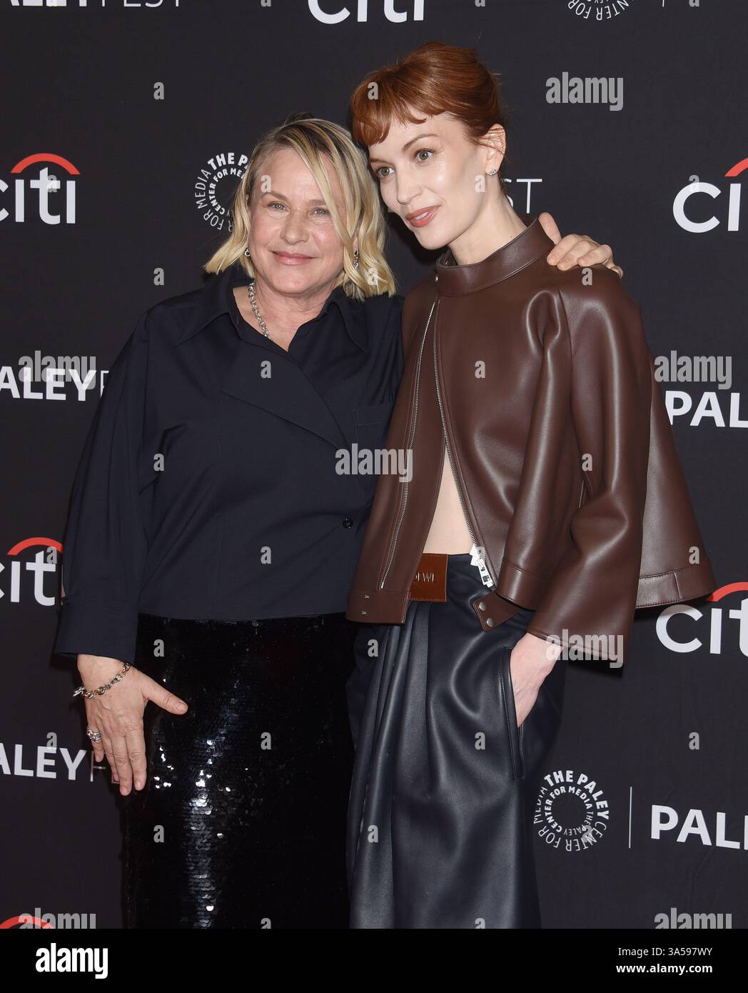 Hollywood, USA. 21st Mar, 2025. Patricia Arquette and Britt Lower ...