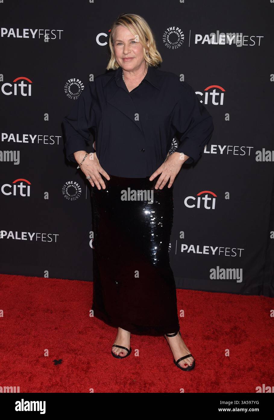 Hollywood, USA. 21st Mar, 2025. Patricia Arquette arriving to the 2025 ...