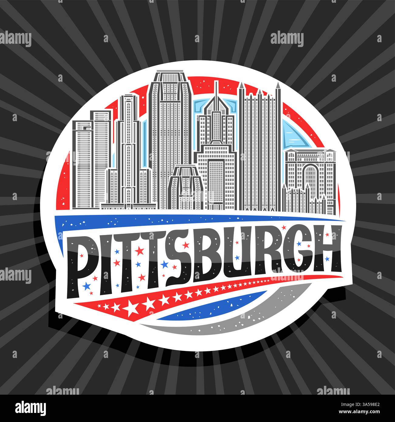 Detailed star logo Stock Vector Images - Alamy