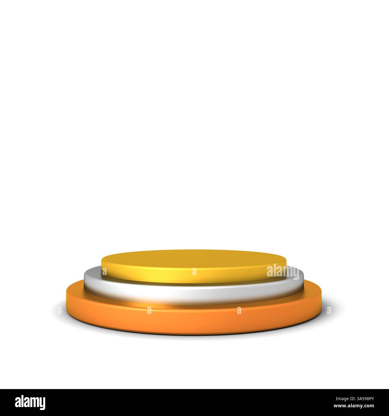 Round golden stage on Cut Out Stock Images & Pictures - Alamy