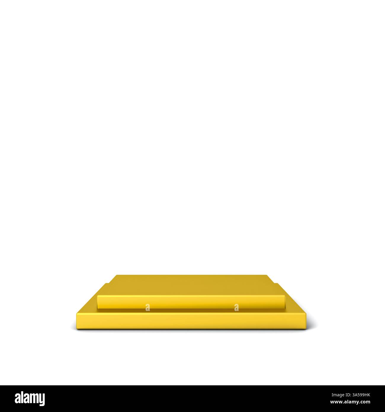 Blank premium and luxury gold square product display mockup podium ...
