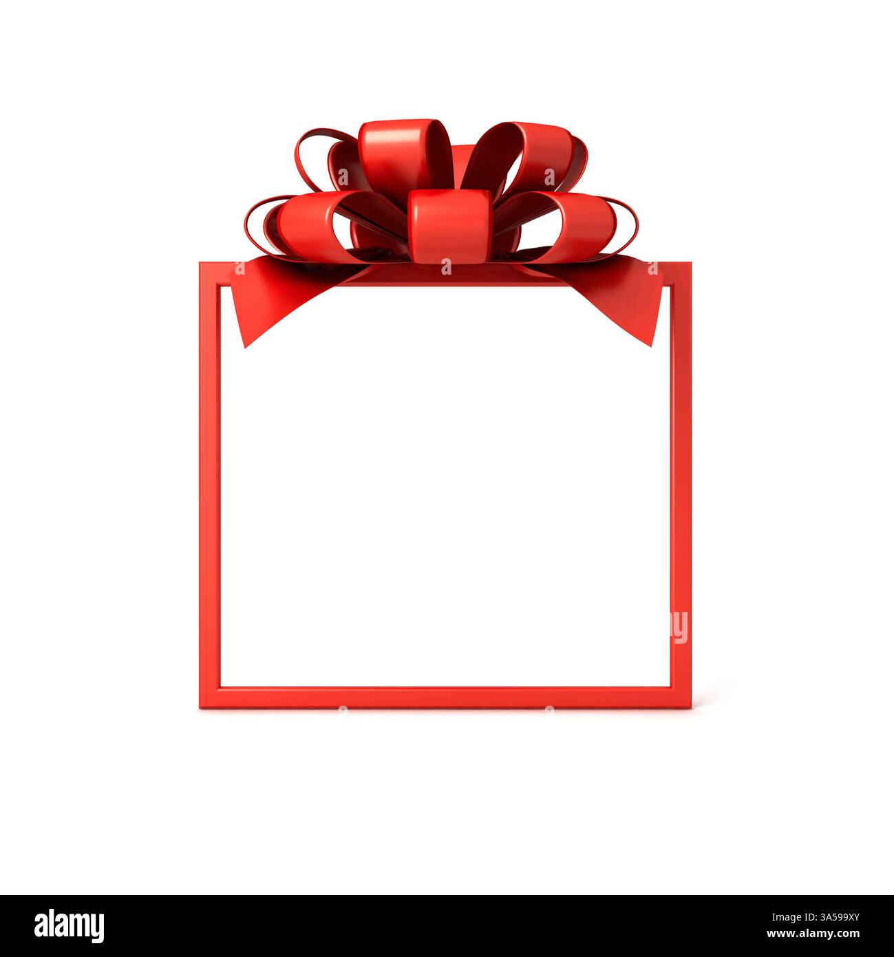 Frame mockup template christmas Cut Out Stock Images & Pictures - Alamy