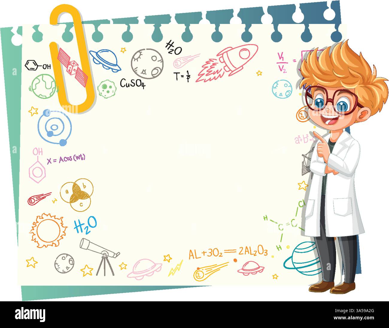Science research fun discovery Cut Out Stock Images & Pictures - Alamy