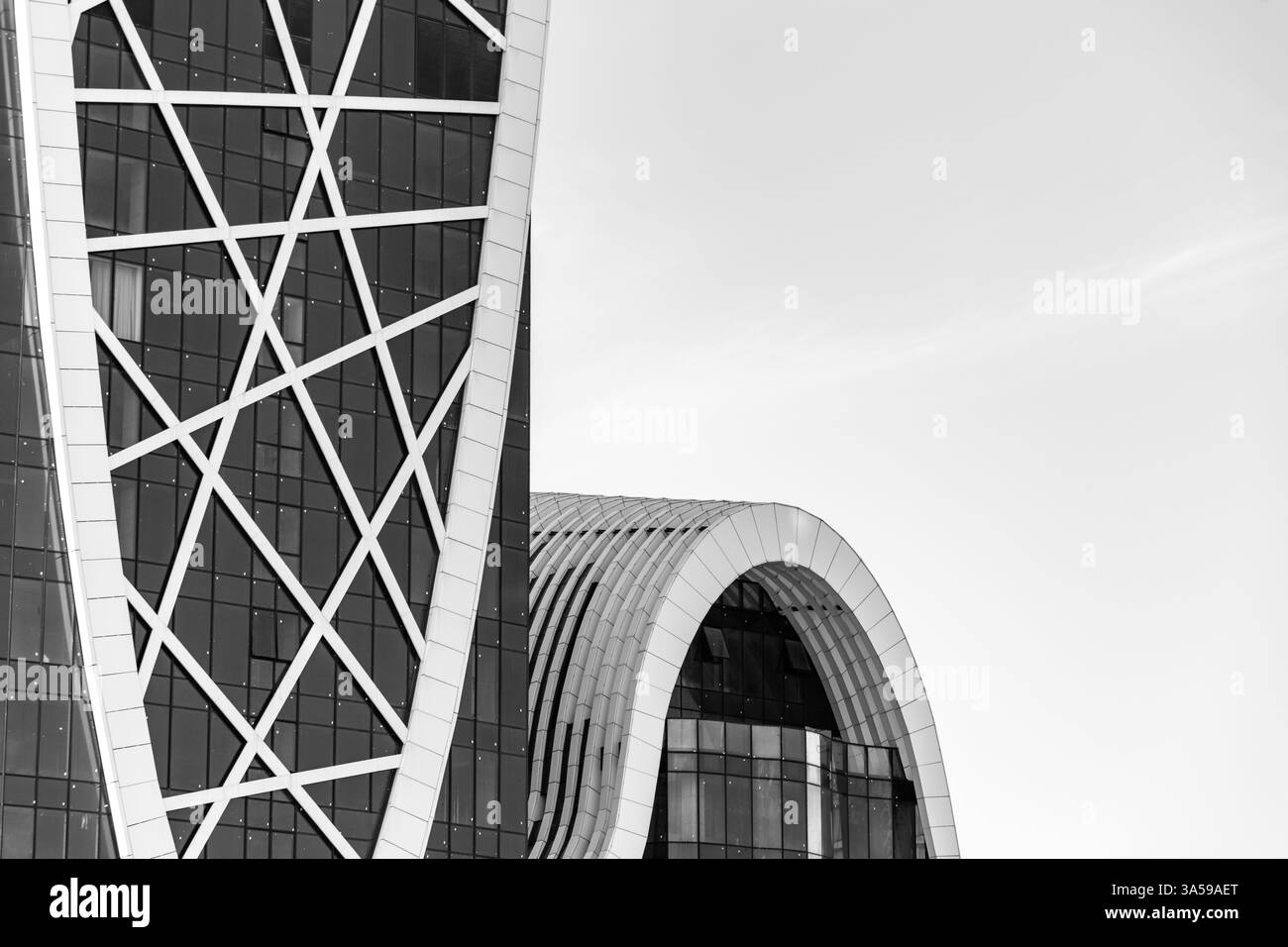 Building facade detail pattern with square and rectangle windows ...