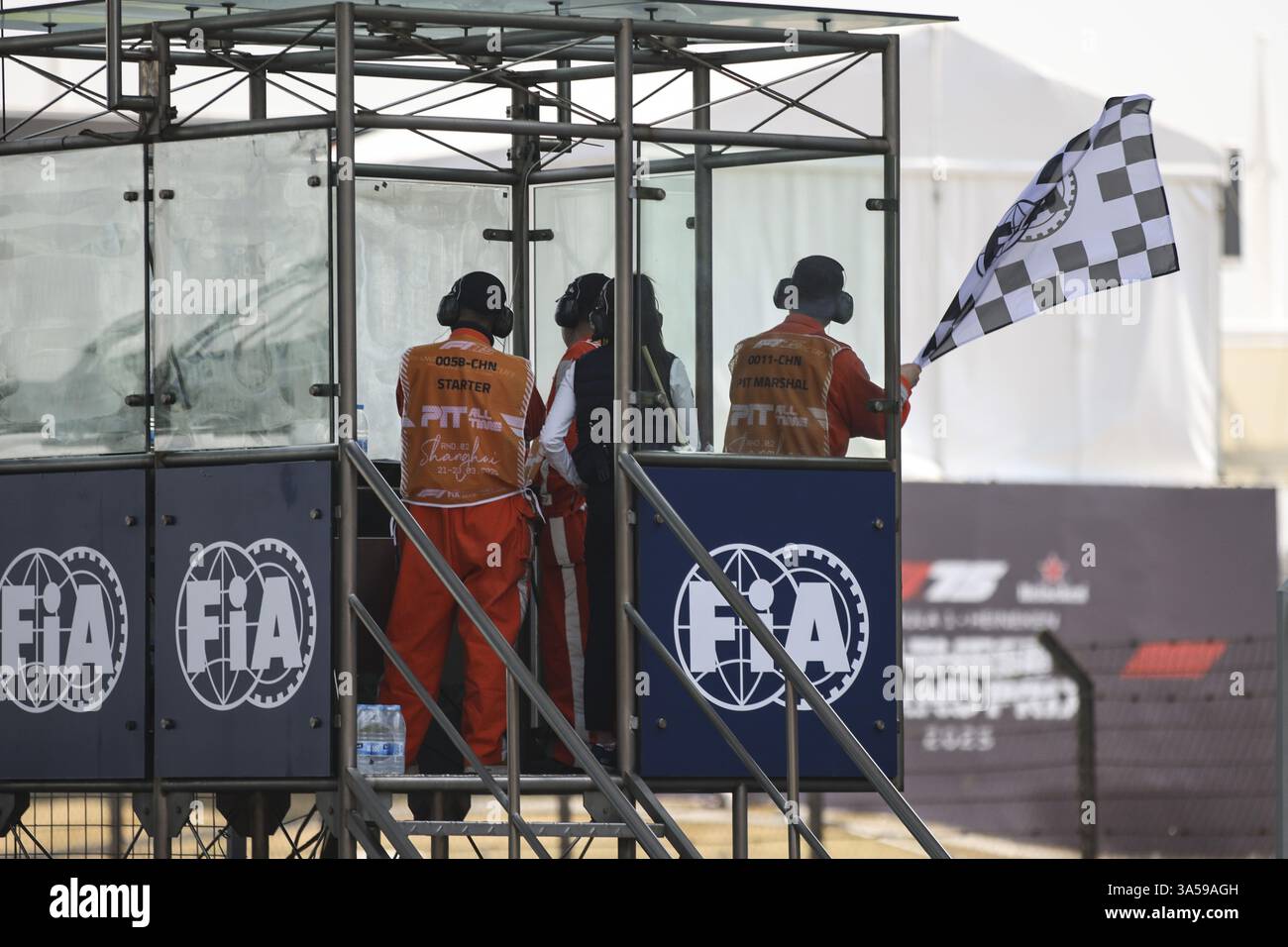 FIA flag, drapeau during the Formula 1 Heineken Chinese Grand Prix 2025 ...