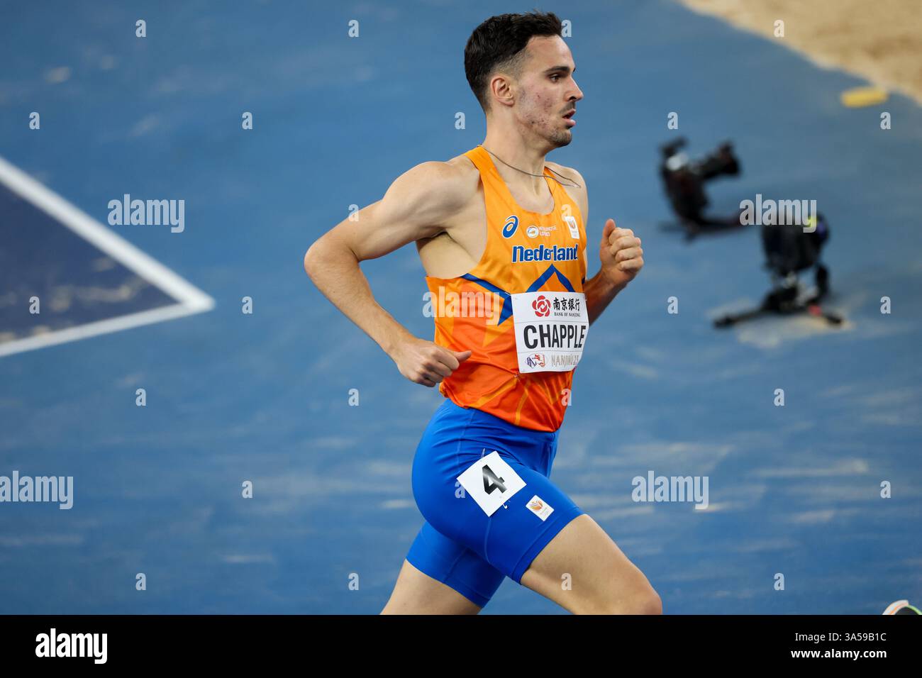 NANJING, CHINA - MARCH 22: Samuel Chapple of the Netherlands competing ...