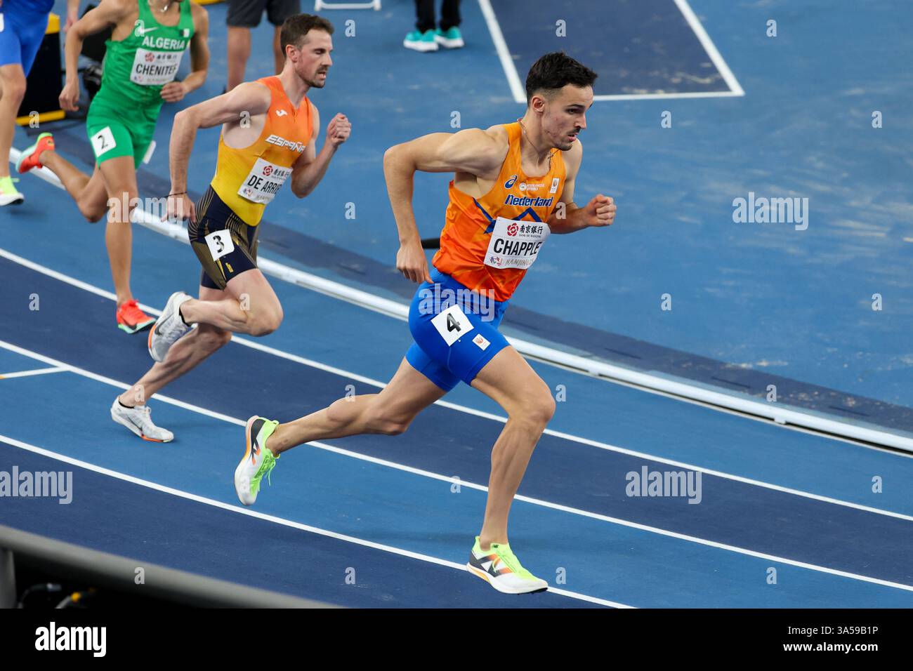 NANJING, CHINA - MARCH 22: Samuel Chapple of the Netherlands competing ...