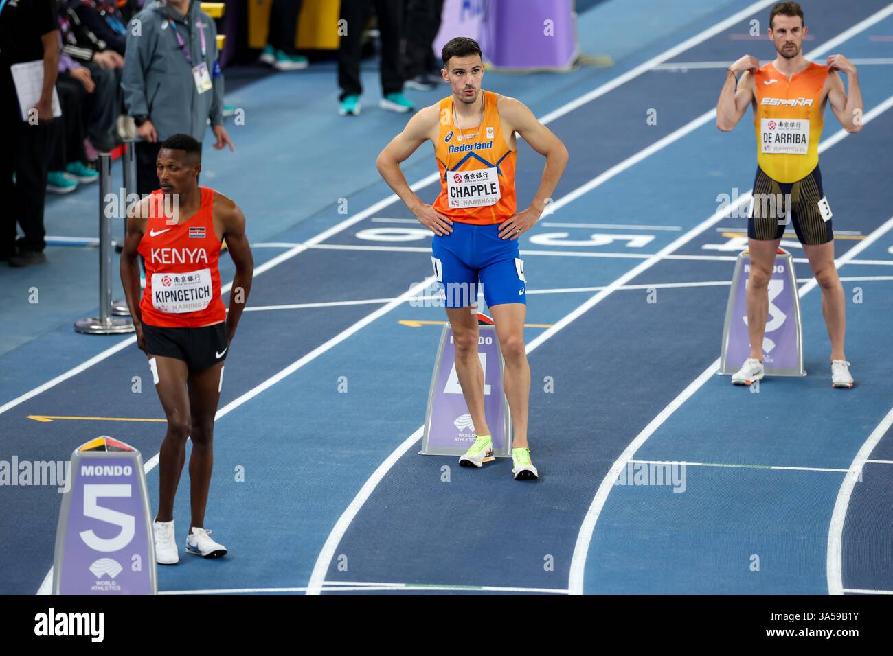 NANJING, CHINA - MARCH 22: Samuel Chapple of the Netherlands before ...