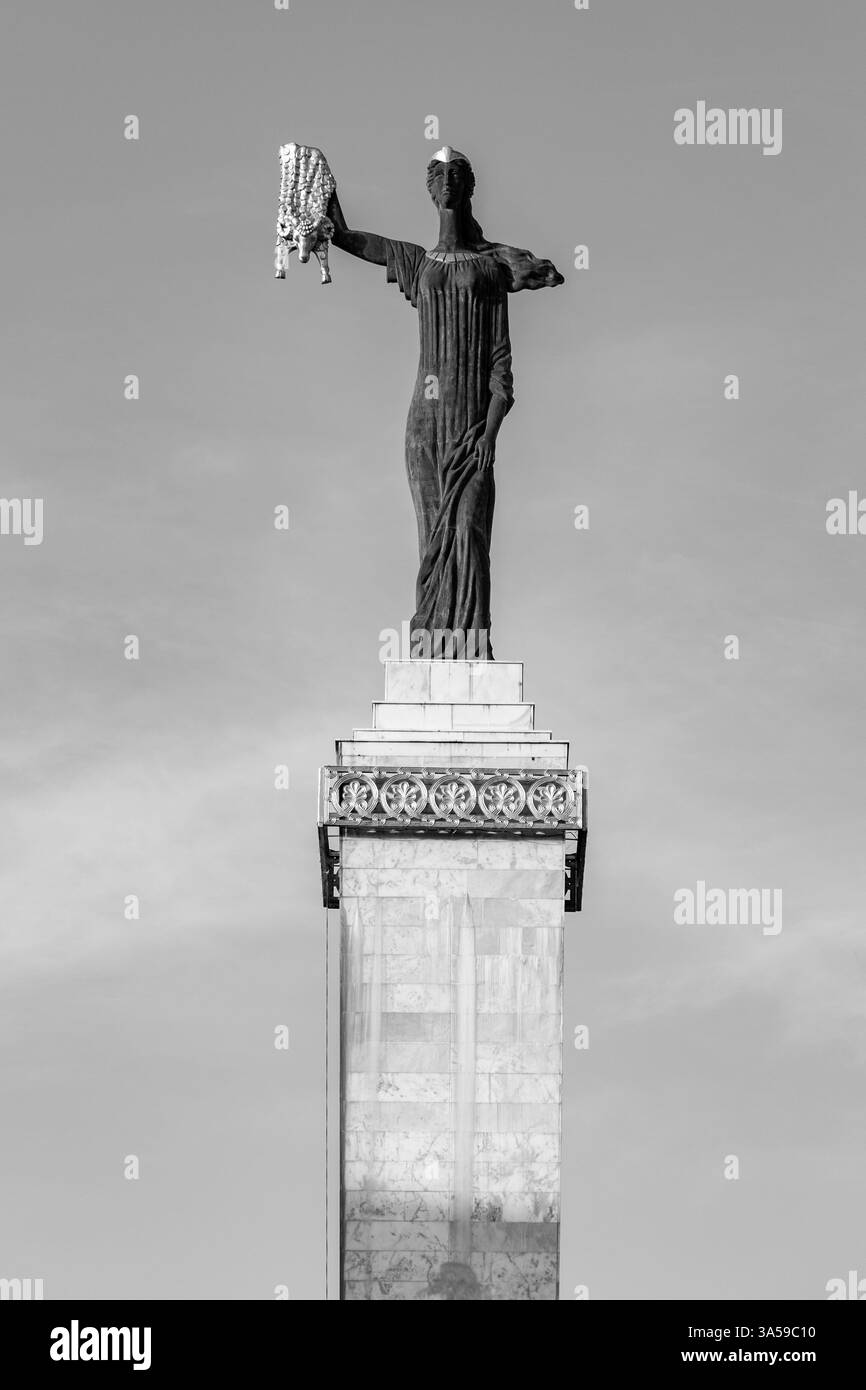 Batumi, Georgia - 12 JUNE 2024: The Medea statue is a monument to Medea ...