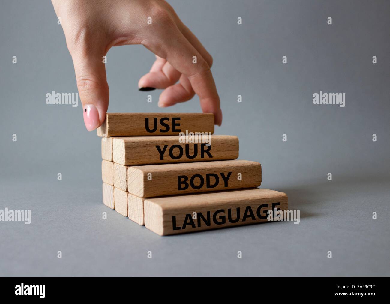 Use your Body Language symbol. Concept words Use your Body Language on ...