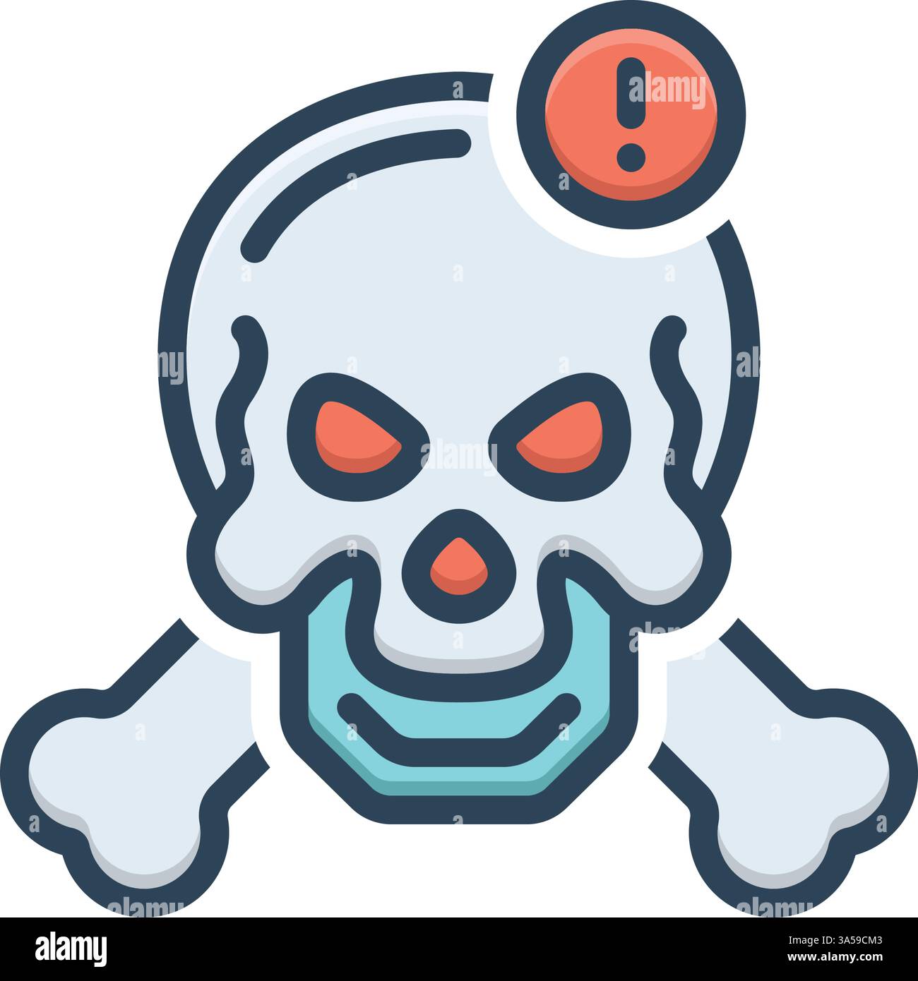 Threatening danger Stock Vector Images - Alamy