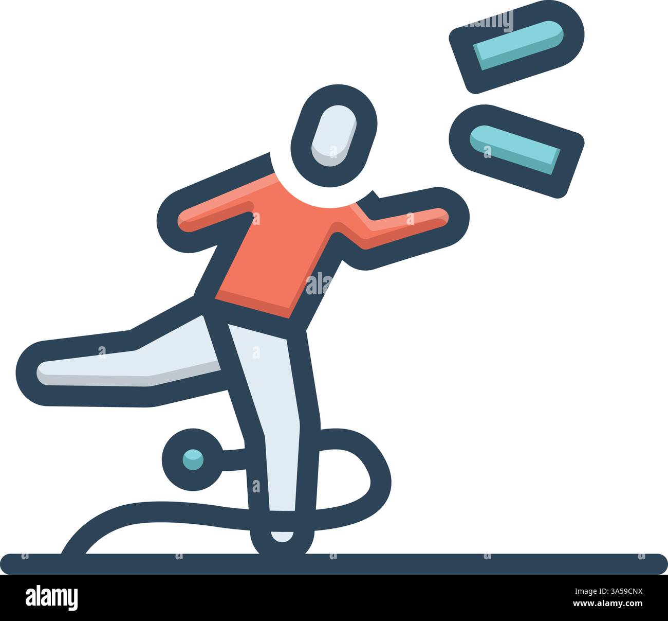 Icon for stumble, impingement Stock Vector Image & Art - Alamy