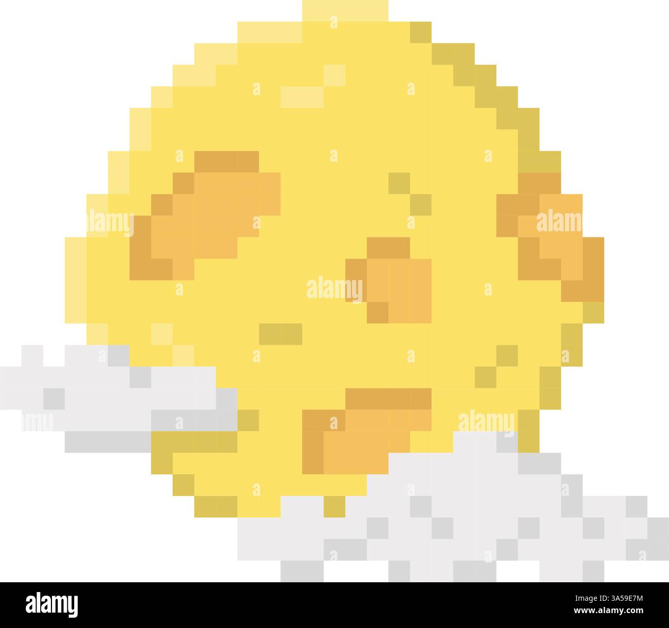 October moon clouds Stock Vector Images - Alamy