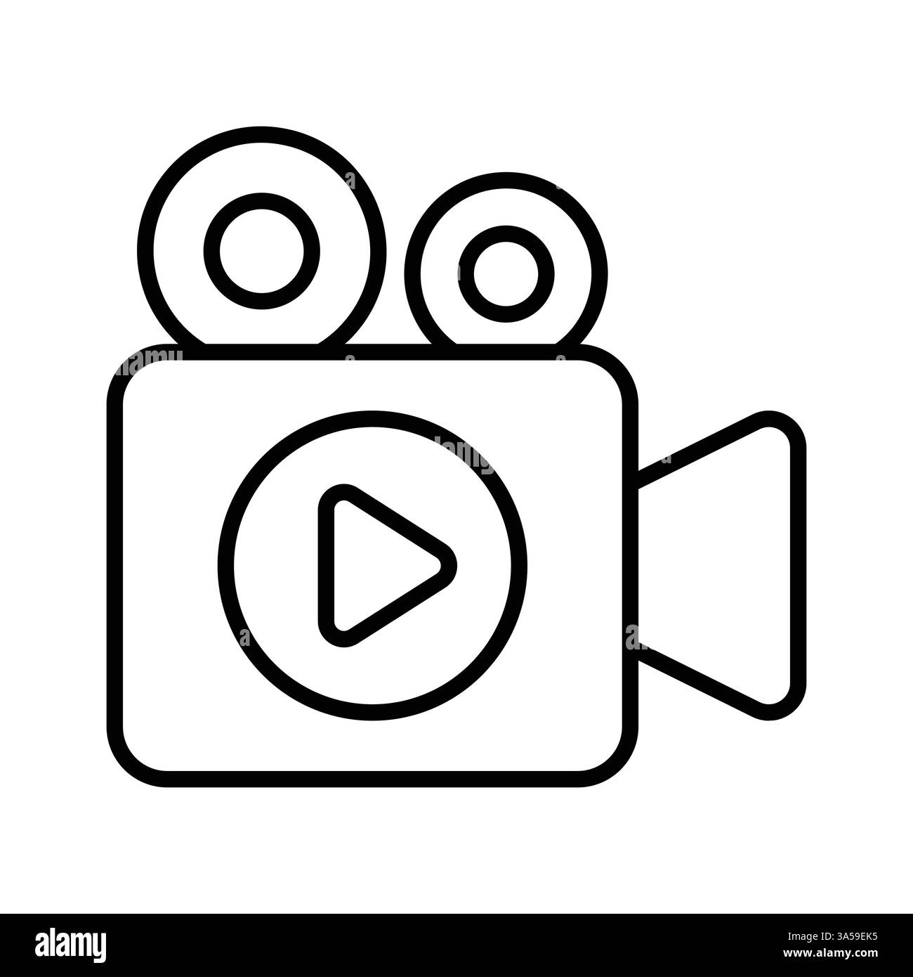 Take a look at this amazing icon of movies app icon Stock Vector Image ...