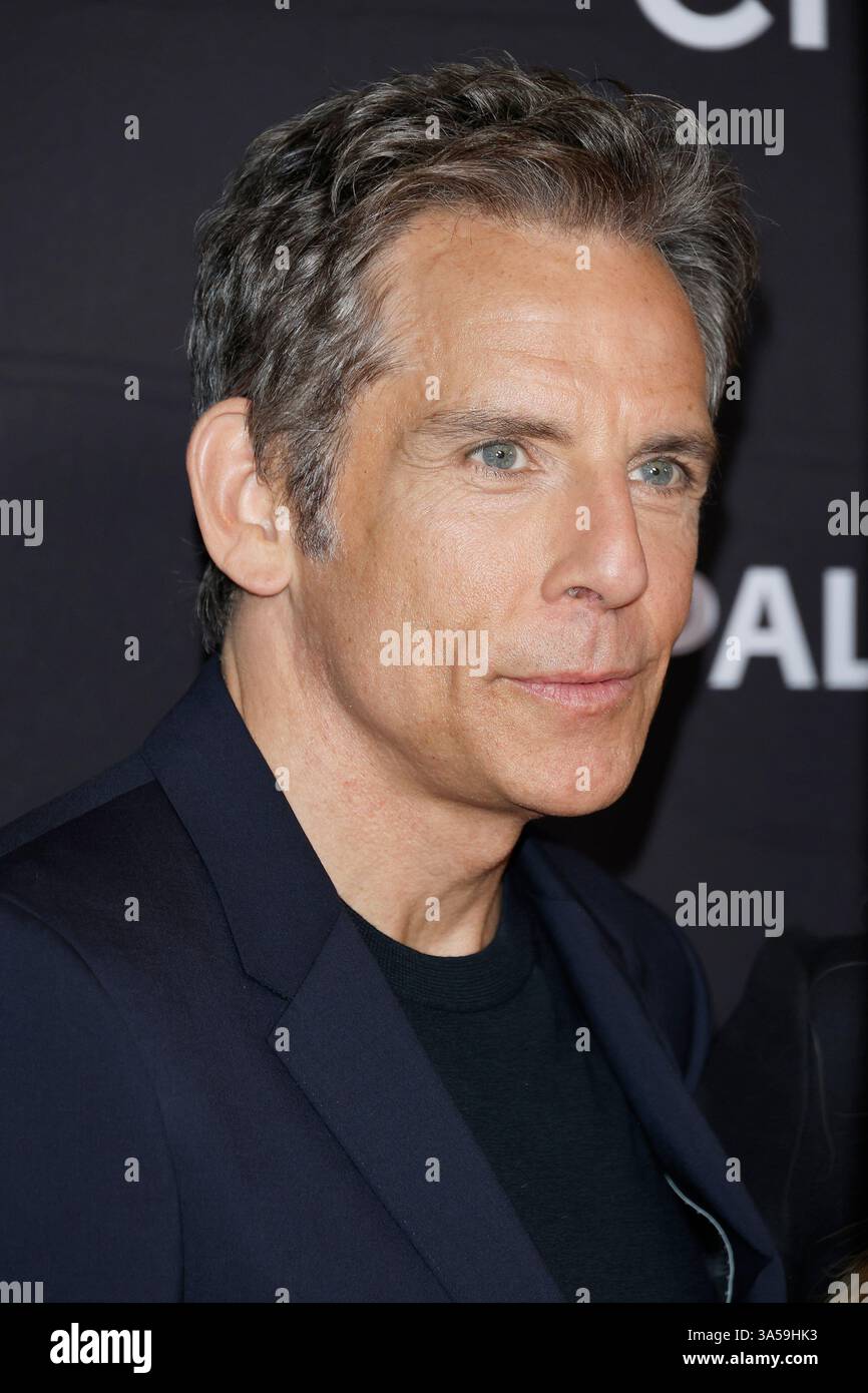 March 21, 2025, Los Angeles, California, USA: Ben Stiller at the ...