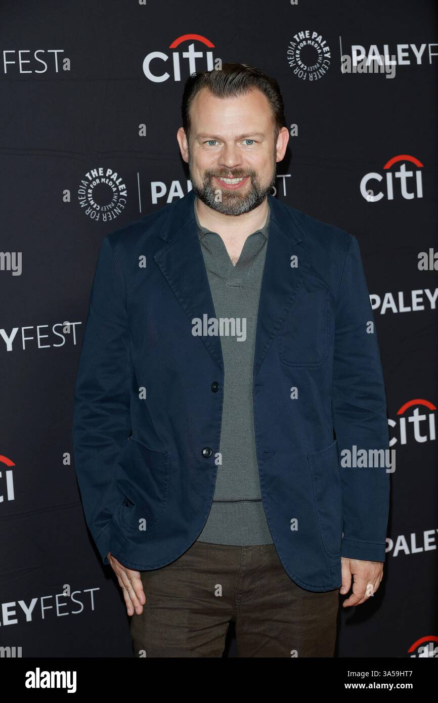 March 21, 2025, Los Angeles, California, USA: Dan Erickson at the ...