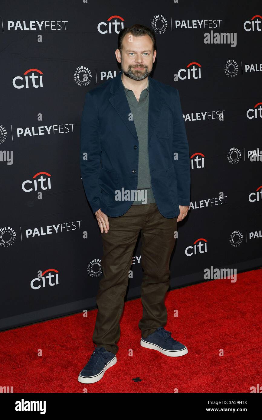 March 21, 2025, Los Angeles, California, USA: Dan Erickson at the PaleyFest LA 2025 screening of ...