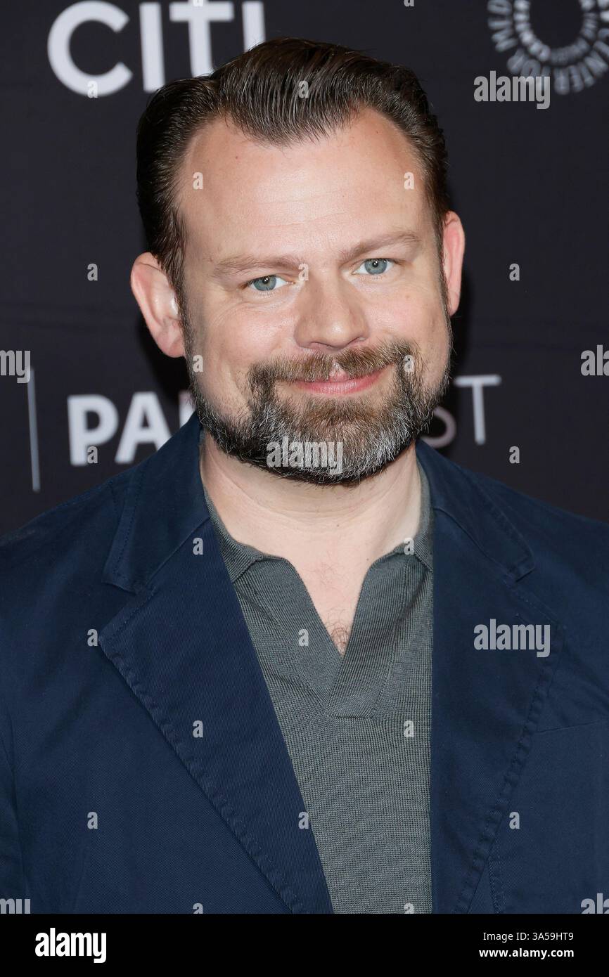 March 21, 2025, Los Angeles, California, USA: Dan Erickson at the ...