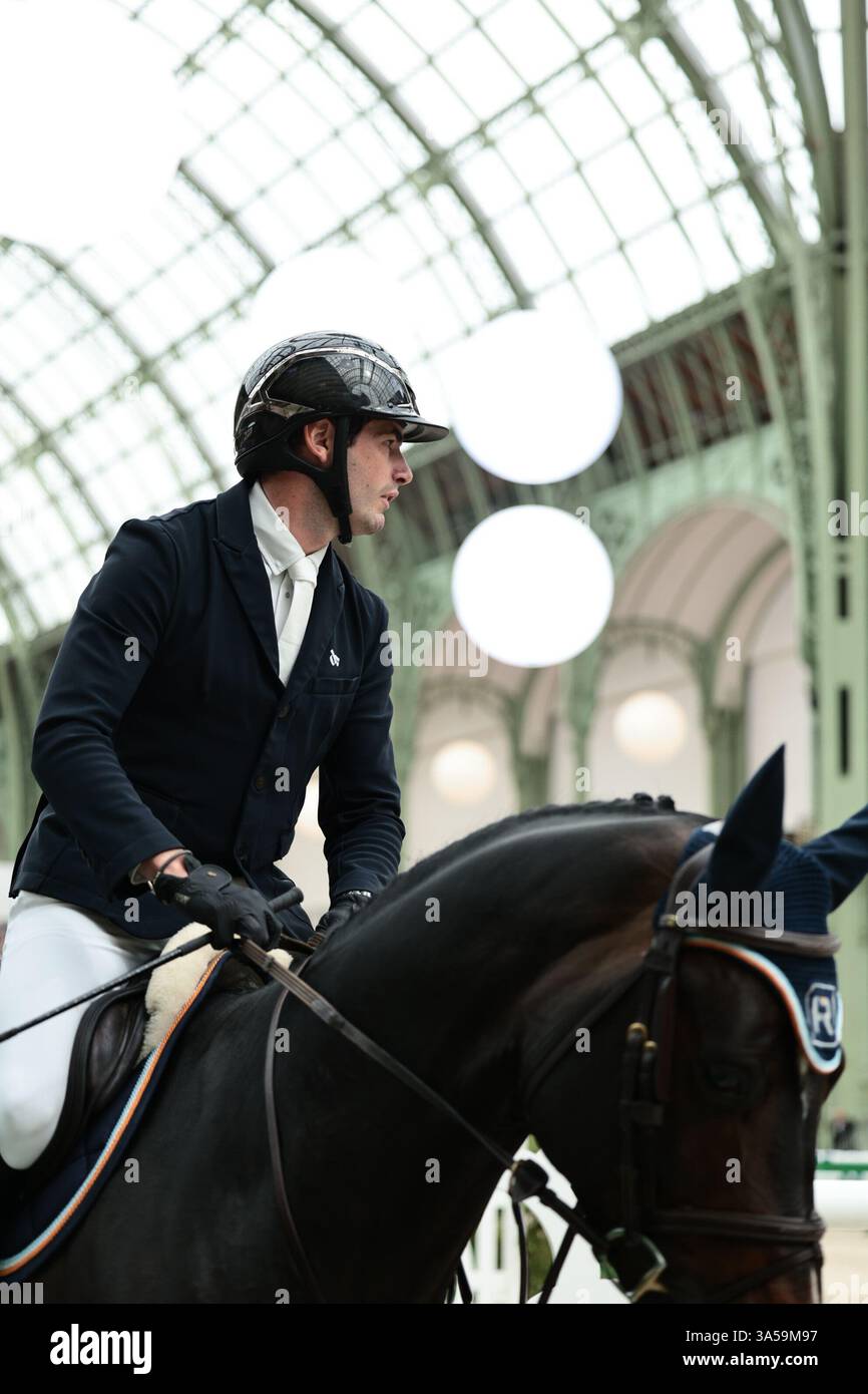 Nathan BUDD of Belgium with Coldplay des Rosiers Z during the Prix du ...